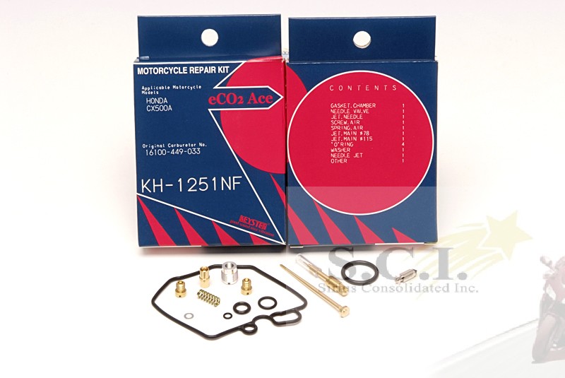 HONDA CX500 KEYSTER CARB KIT 1980 - 1981