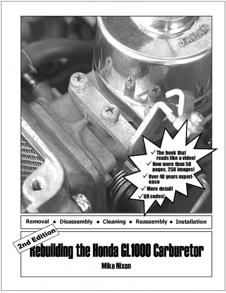 HONDA GL1000 CARB REBUILD GUIDE