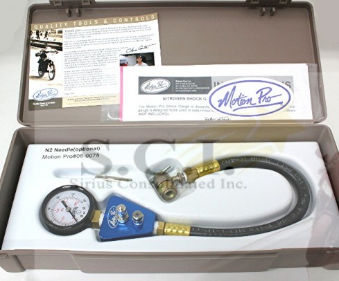 MOTION PRO NITROGEN SHOCK GAUGE & FILLER