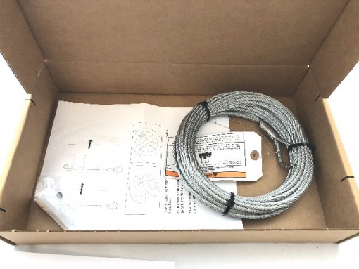 WARN 3/16 x 50 FEET WIRE CABLE ROPE FOR ALUMINUM DRUM 60076