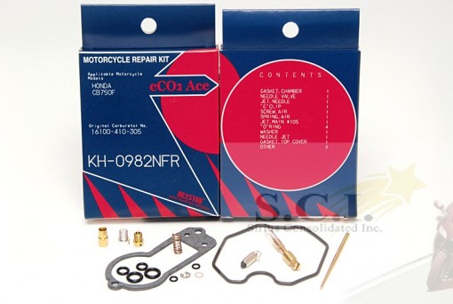 HONDA CB750F CB750 F KEYSTER CARBURETOR REBUILD REPAIR KIT 1977